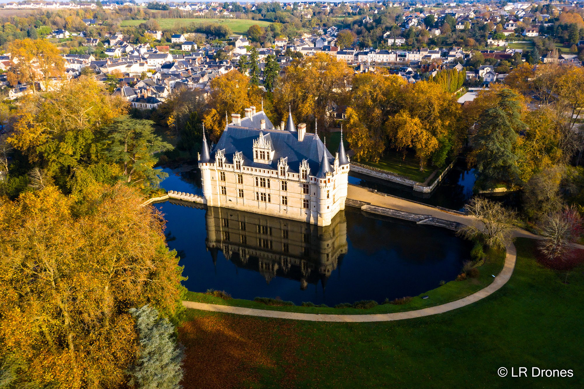 Parc du château d'Azay-le-Rideau - Jardins etc Val de Loire